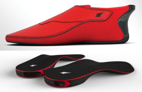 He Designed A Shoe For The Visually Impaired That Vibrates To Show Them ...