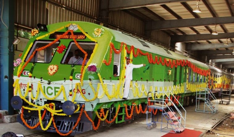 3 Cheers For The Launch Of India's First CNG Powered Train - The Better ...