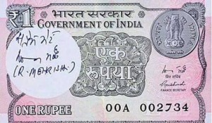 6 Interesting Facts About The Newly Re-launched Rupee One Currency Note ...