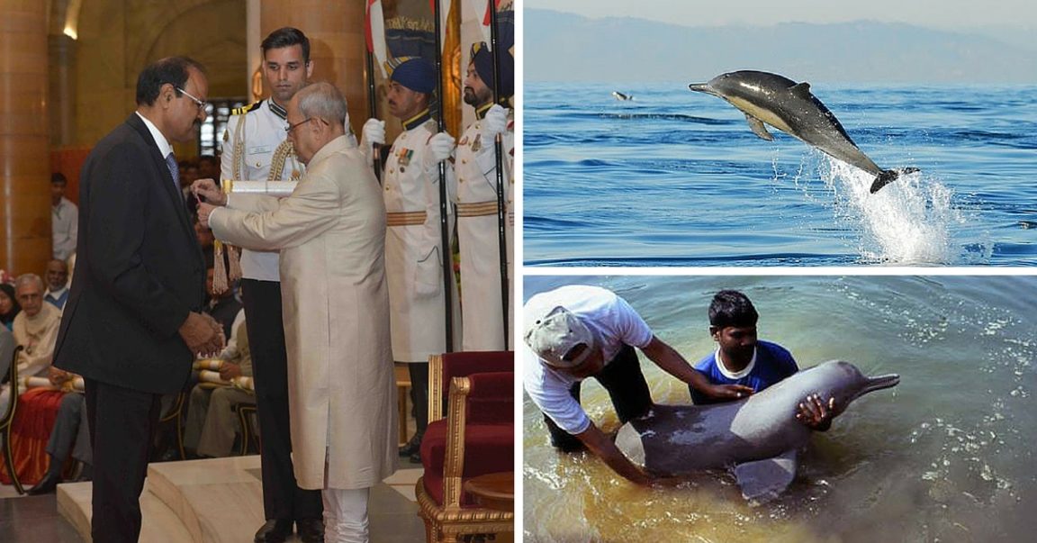 Prof. Sinha, the Dolphin Man, is Conserving the Gangetic Dolphin