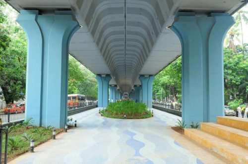 Mumbai Gets its First Under-Flyover-Garden in Matunga