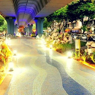 Mumbai Gets its First Under-Flyover-Garden in Matunga
