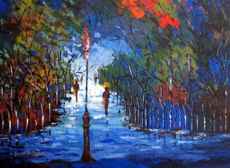 7 Indian Artists Depict the Monsoons in All Their Shades and Glory