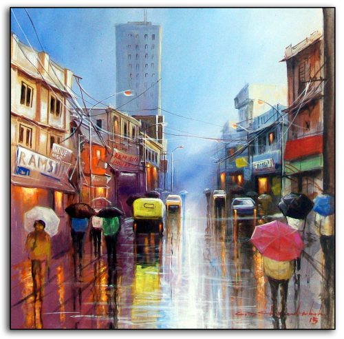 7 Indian Artists Depict the Monsoons in All Their Shades and Glory