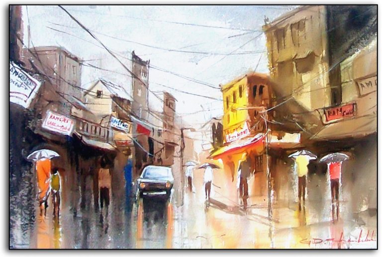 7 Indian Artists Depict the Monsoons in All Their Shades and Glory