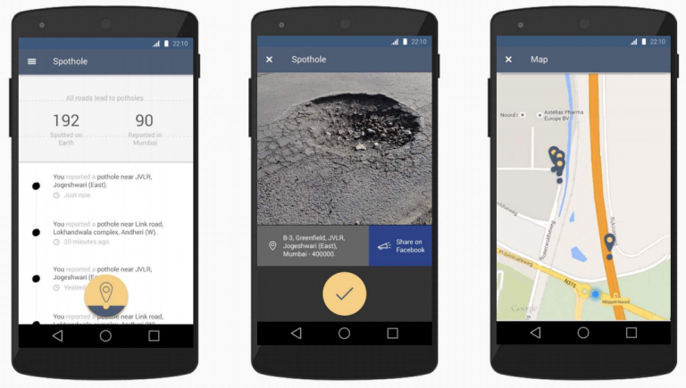 App Is Helps Mumbaikars Report Potholes, Track Them and Fill Them Up!