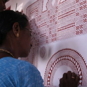 Geeta Bhat's Center for Revival of Indigenous Art Promotes Chittara Art