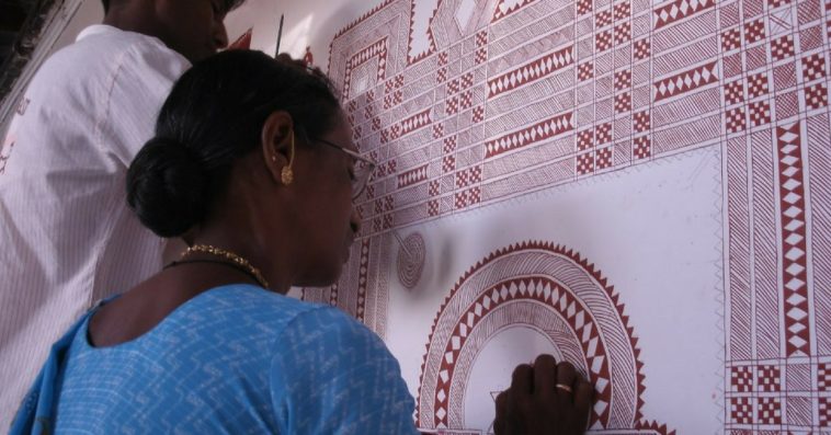 Geeta Bhat's Center for Revival of Indigenous Art Promotes Chittara Art