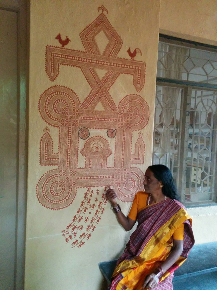 Geeta Bhat's Center for Revival of Indigenous Art Promotes Chittara Art