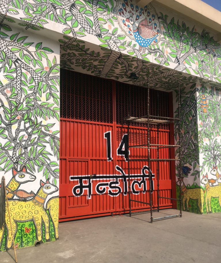 The Capital’s Unique New Public Art Project – East Delhi’s Mandoli Jail!