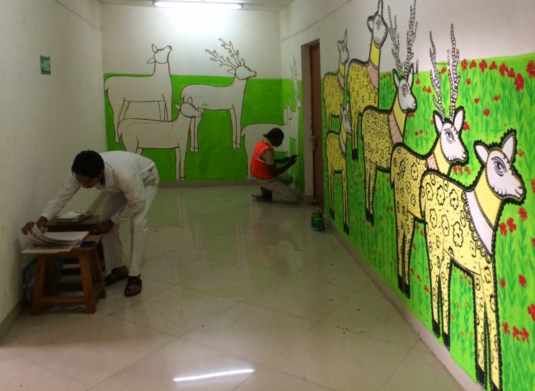 The Capital’s Unique New Public Art Project – East Delhi’s Mandoli Jail!