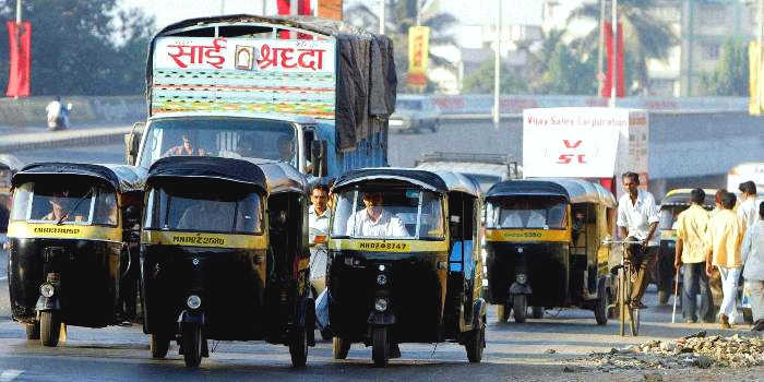 In Salmon-Coloured Autos and White Uniforms, Mumbai's First Women Auto ...