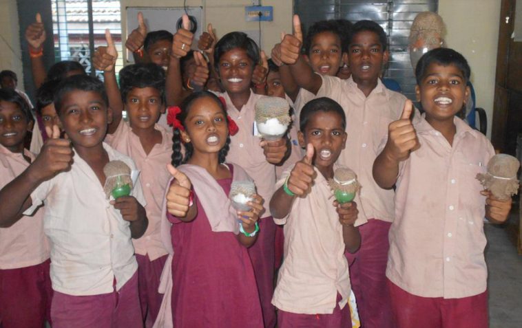 An Innovative Solution from Waste to Get Rid of Harmful Chalk Dust