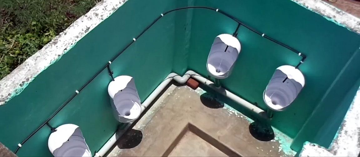 These 13-Year-Olds Designed Urinals Using Waste Plastic Bottles