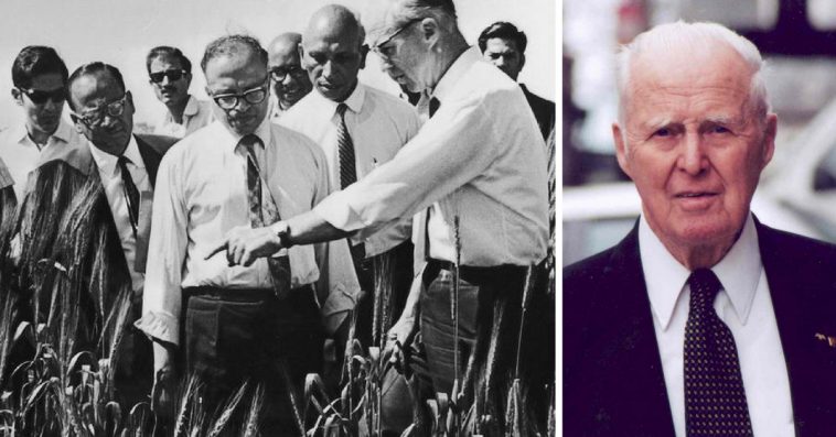 Norman Borlaug, the American Scientist Who Helped Engineer India's ...