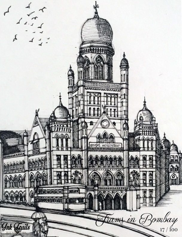 Illustrations of Incredible India: An Ink Trails project by Archana Pereira