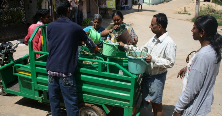 Two Bengaluru Women help a village sort its waste woes