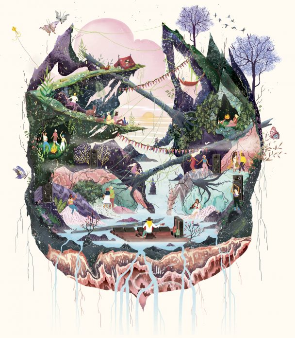 Check out This Goan Artist's World of Singing Sea Giants & Forest Spirits