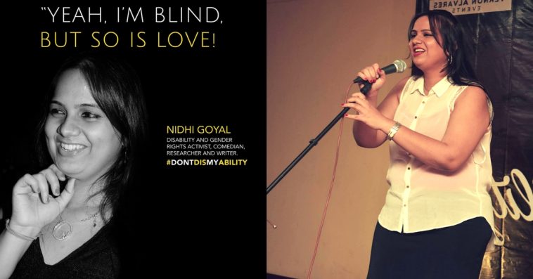 Meet Nidhi Goyal, India's First-Ever Disabled Woman Comedian