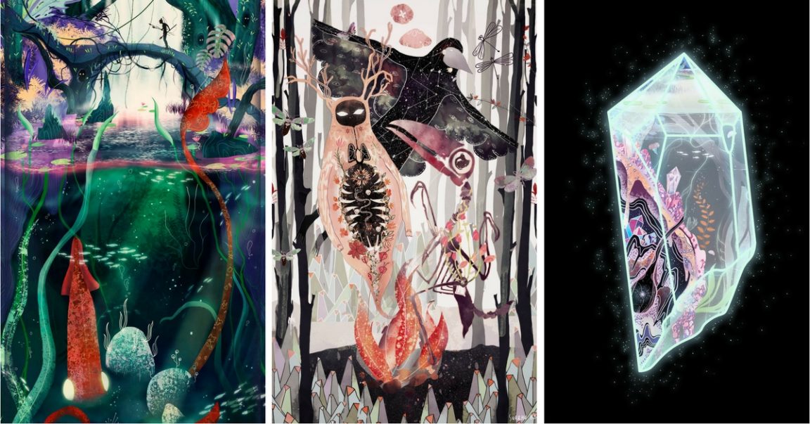 Check out This Goan Artist's World of Singing Sea Giants & Forest Spirits