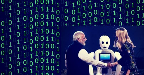 Meet Mitra, an Indigenously-Built Robot That Greets You with a 'Namaste'