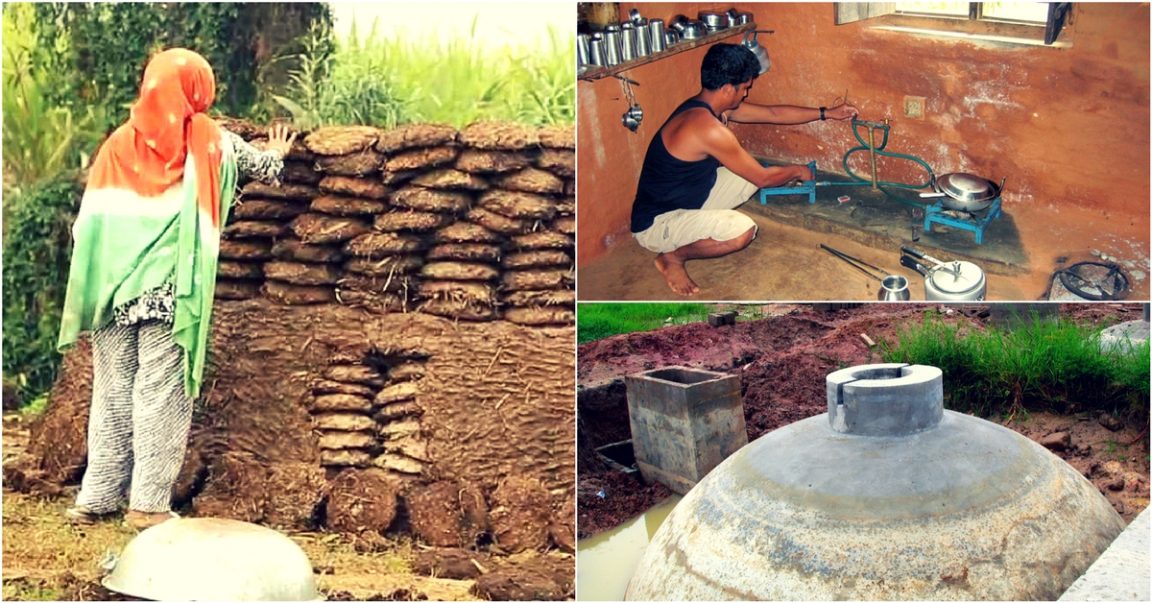 Punjab Village Uses Dung To Deliver Piped Biogas Straight to Kitchens
