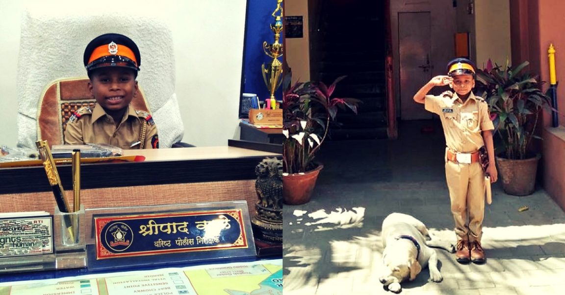 Mumbai Police Helped Fulfill a 7-Year-Old Cancer Kid’s Biggest Dream!