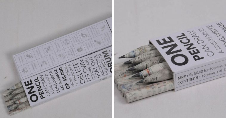 Pencils Out Of Recycled Newspaper? Get It From These Folks!