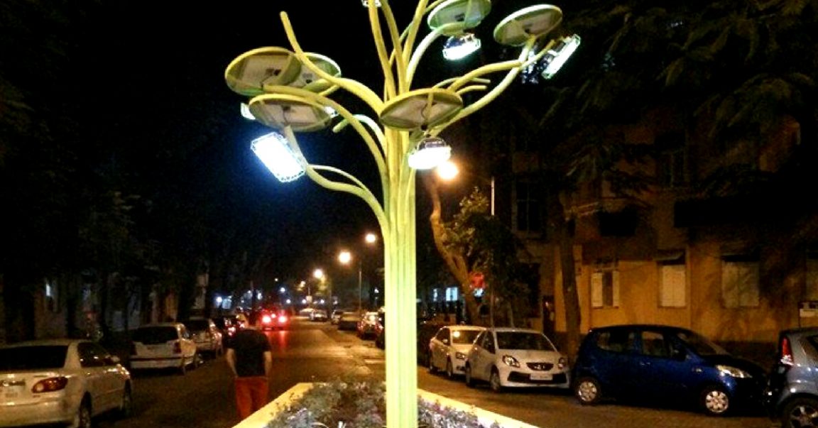 This Smart Tree Will Let You Charge Your Mobile, Use WiFi!