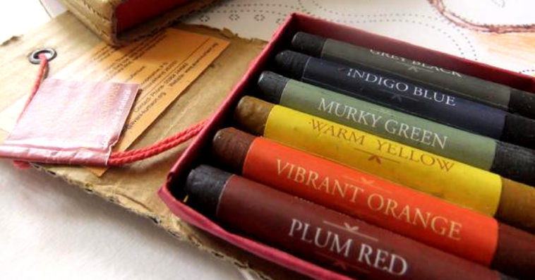 Made of walnut hulls & flowers, these crayons are 100% organic! - The ...