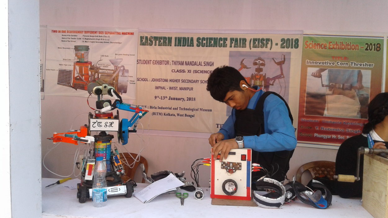 This Manipuri Boy Uses Scrap to Build Robot For Domestic Work! - The ...