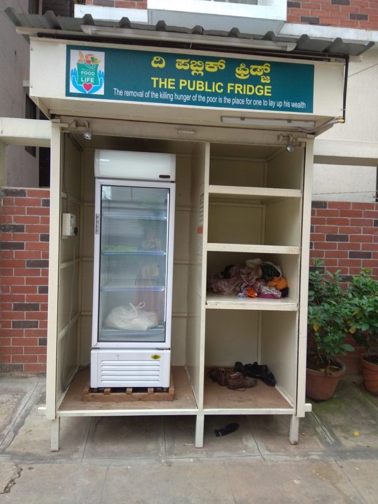 This Woman Set Up Fridge to Keep Food Fresh for Homeless in Bengaluru