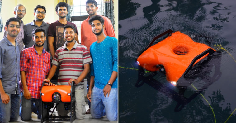 IIT alumni's Kerala start-up unveils India's 1st underwater drone - The ...