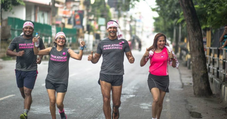 11,000 Women, 63 Cities, 6 Countries: Milind Soman on Pinkathon Day!