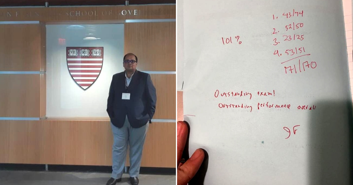 This IIT grad & IAS topper, scored an unbelievable 171/170 at Harvard