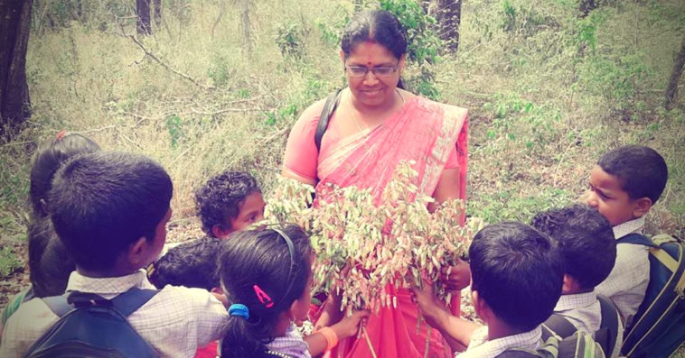 Kerala teachers rows, treks to teach tribal students in the forest area