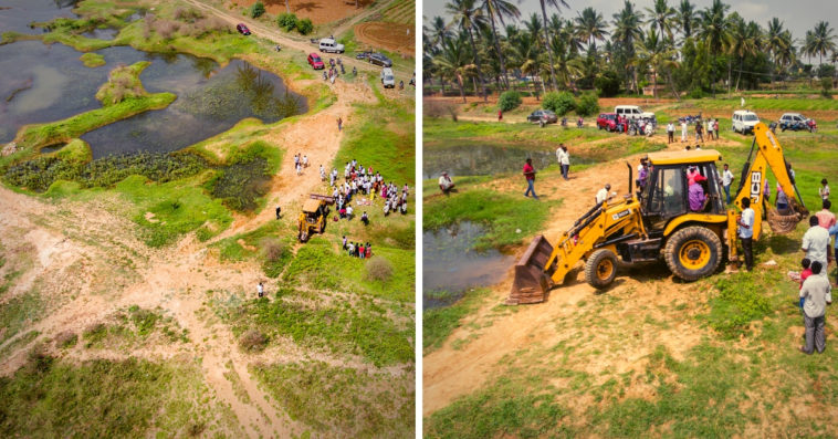 This Man Turned a Filthy 10-Acre Lake into a 30 Ft Deep Water Reservoir!