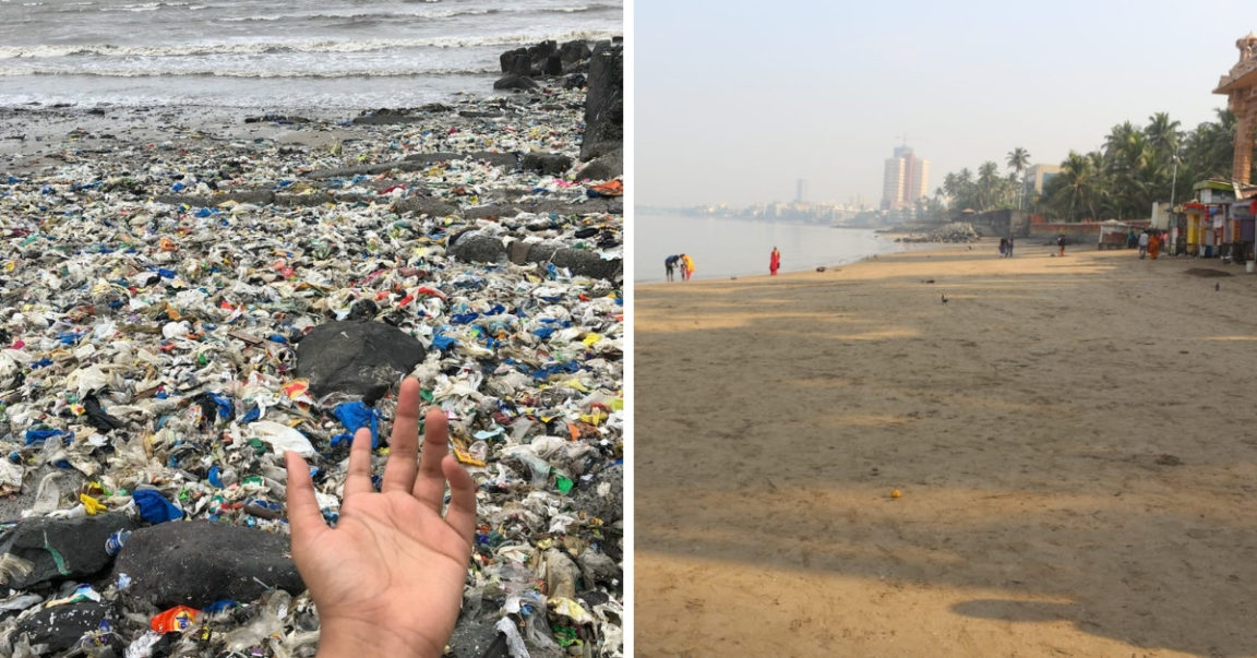 Mumbaikar Removes Tonnes of Trash From Beach, Wins UN Award!