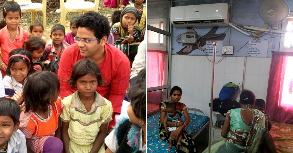 MP IAS Officer Donates His Office ACs to Malnourished Kids