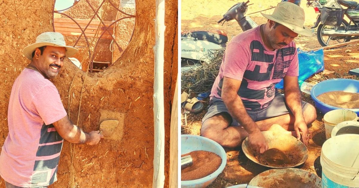 How B'luru Techie Building Dream Home With His Own Hands!