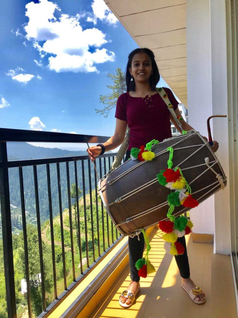 At 14, She was India's Youngest Female Dhol Player!