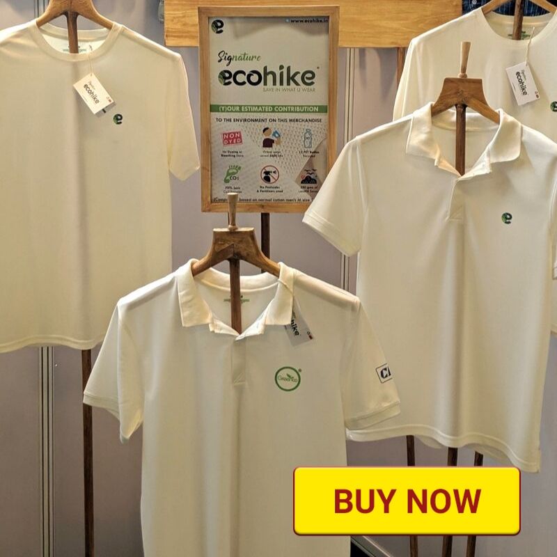 With This T-Shirt You Recycle 12 PET Bottles, Save 2700 Litres of Water