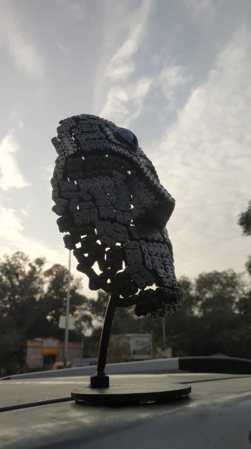 Indore Man Makes 100 Artworks From 3K Kgs of Scrap, Wins Global Fame