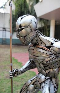 Indore Man Makes 100 Artworks From 3K Kgs of Scrap, Wins Global Fame