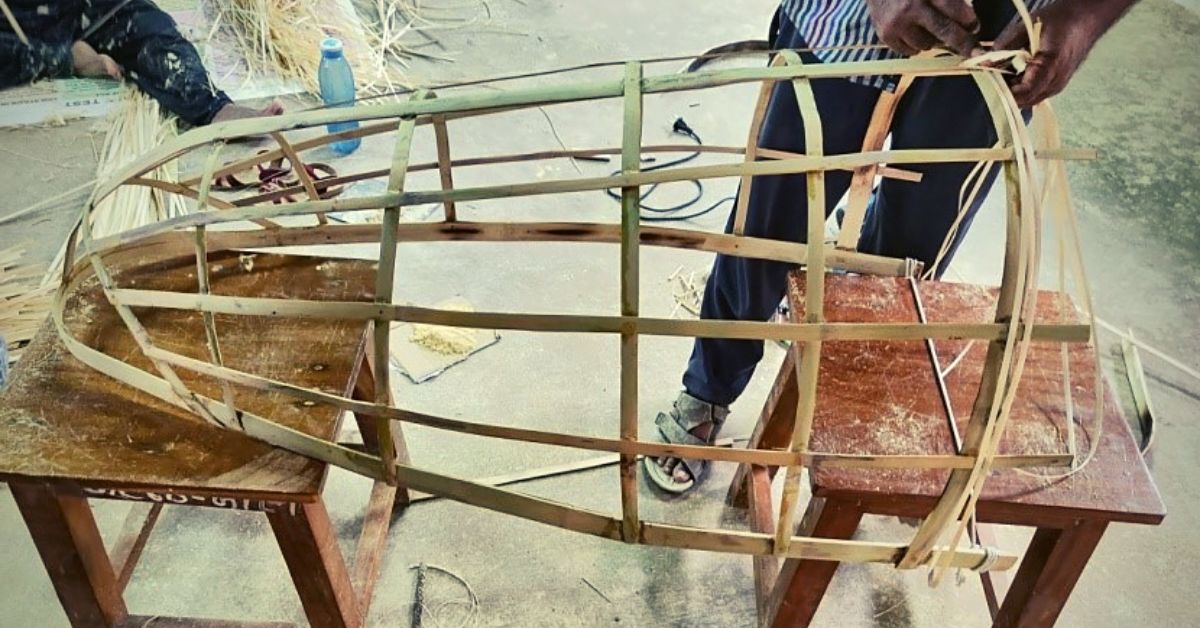 Built In 3 Months by Students,This Bamboo Car's Mileage Is 77 Km/Litre