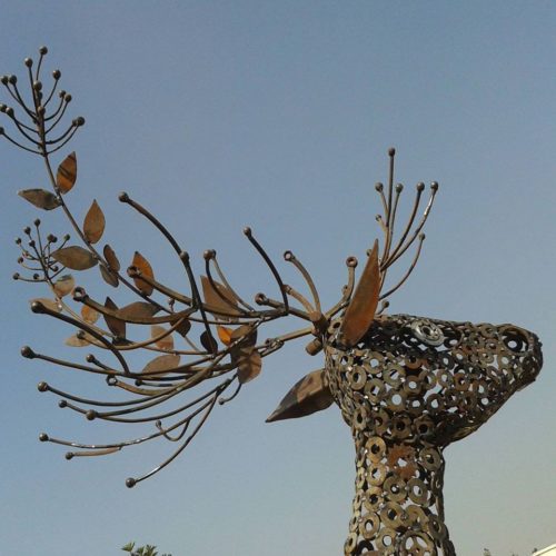In Pics: Made of Waste Metal, Sculptor Proves Amazing Art is Everywhere