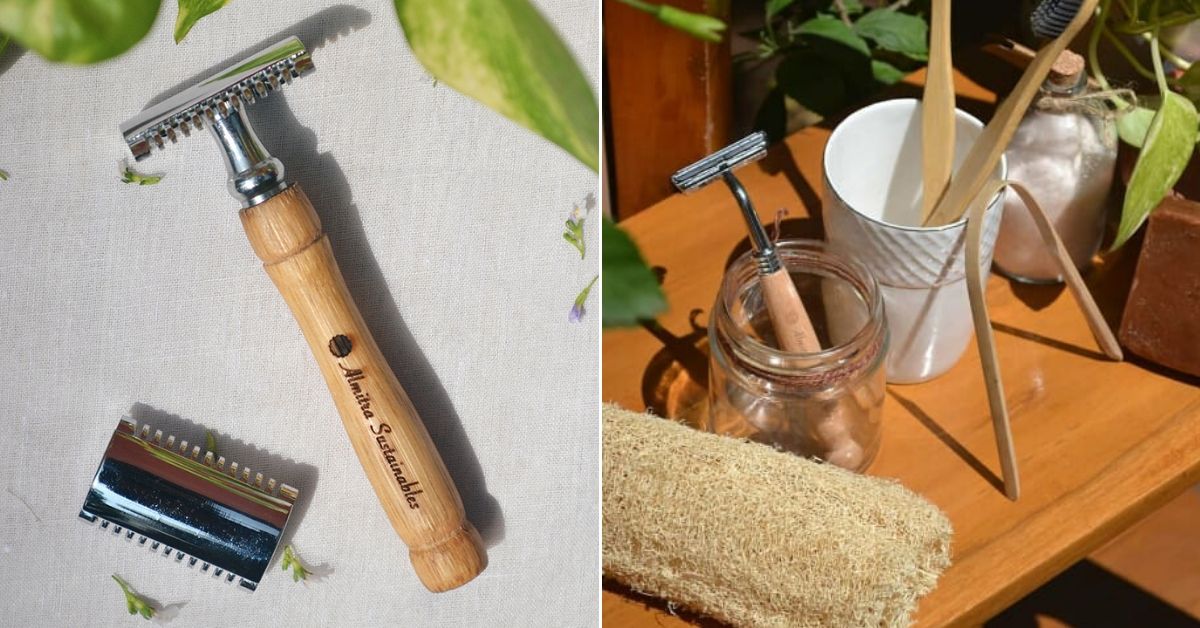 Make Shaving Old School Again With This Reusable Bamboo Razor