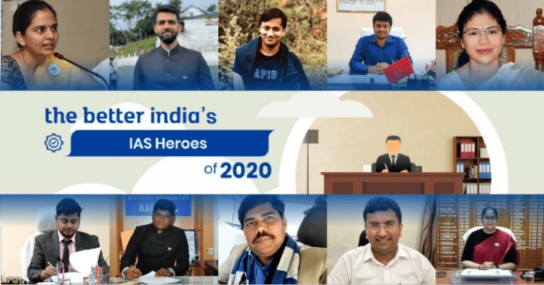Presenting: The Better India’s Best of 2020 - IAS Heroes