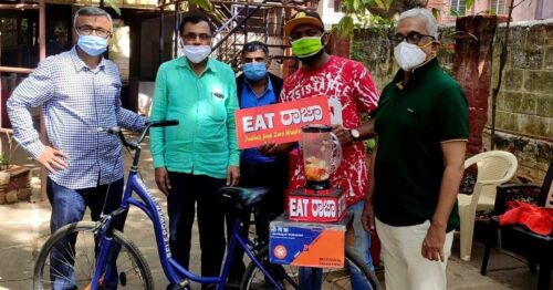 Watch: This Desi Innovation Lets You Make Juice By Pedalling a Cycle!