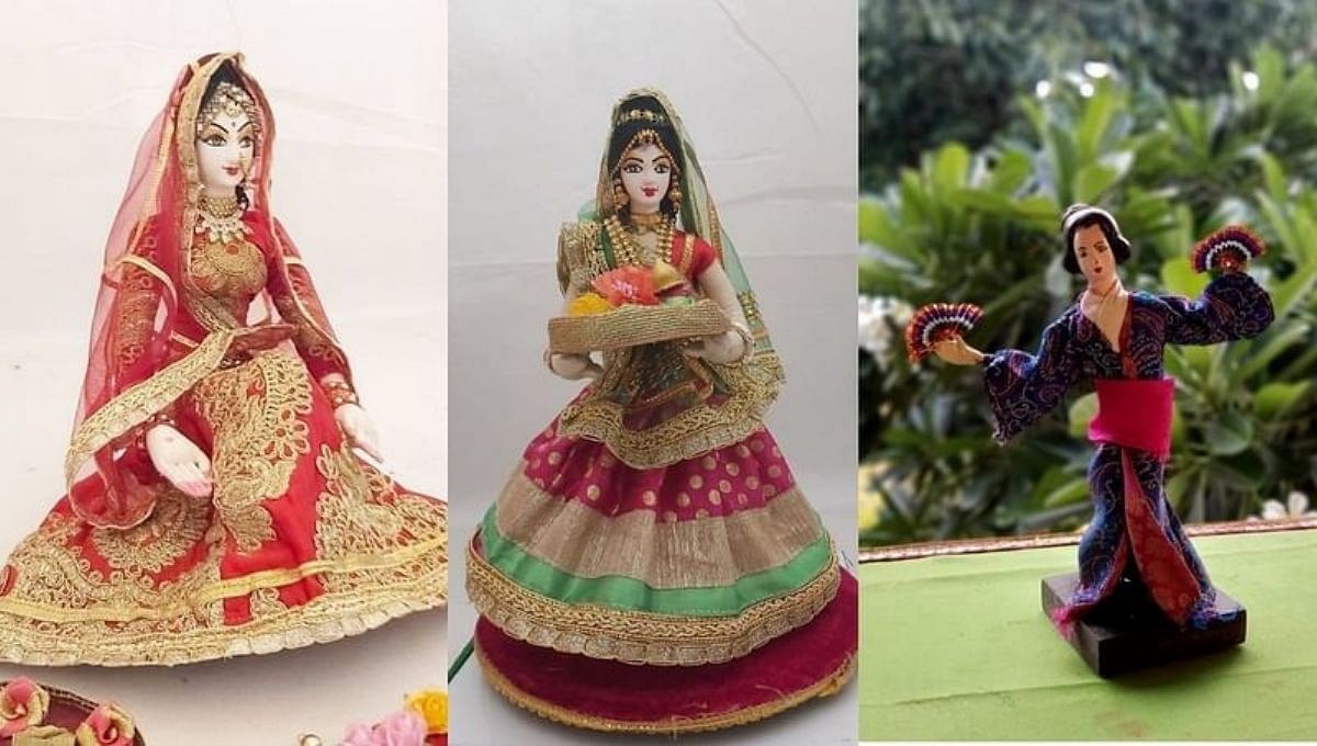 78-YO Woman’s Handmade Ethnic Dolls Compete With Mass-Produced Barbies